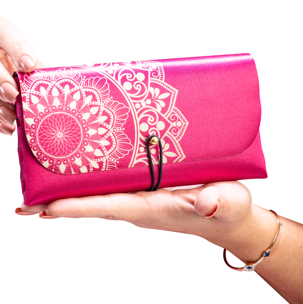 Bolsa Carteira Clutch Luxo - Lenço Mágico®- Nossa magia é a tecnologia